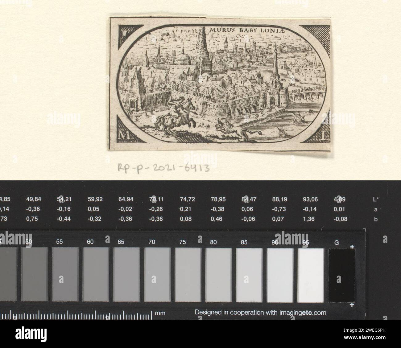 Walls of Babylon, Josua van den Enden, After Philips Galle, After ...