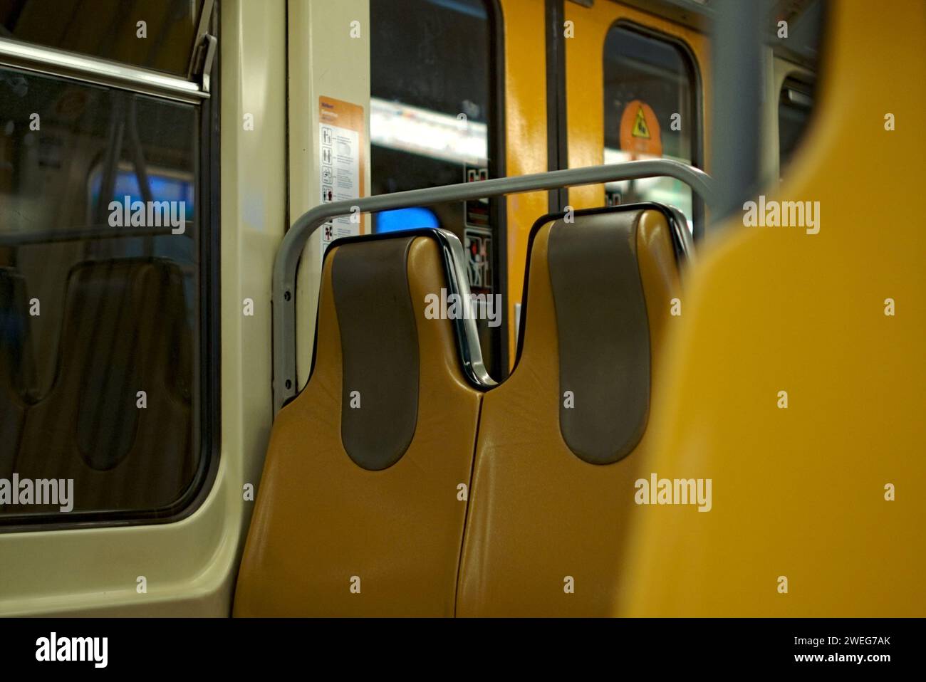 Artificial lighting in the metro hi-res stock photography and images ...