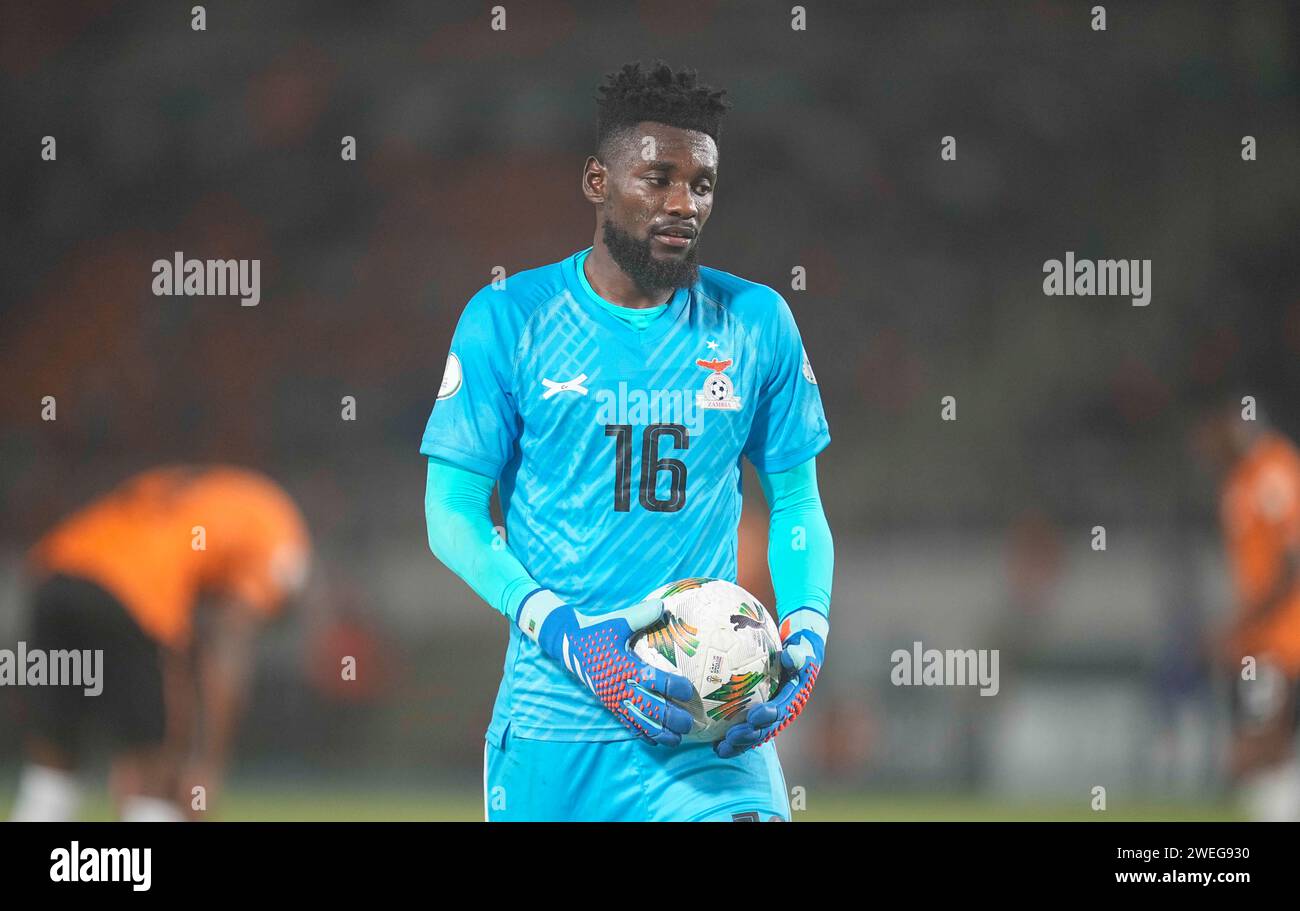 January 24 2024: Lawrence Mulenga (Zambia) // during a African Cup of ...