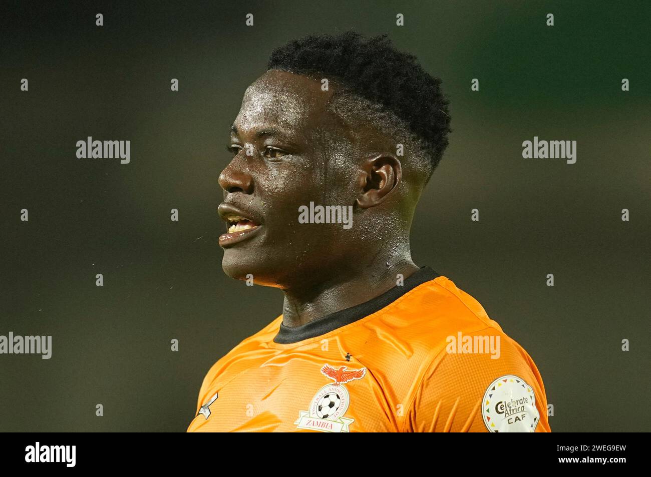 January 24 2024: Lameck Banda (Zambia) // during a African Cup of ...