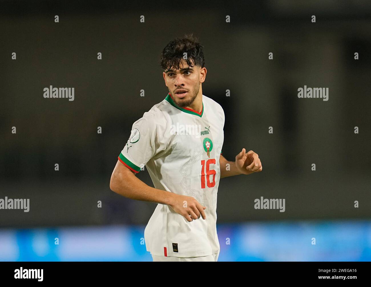 January 24 2024: Abdessamad Ezzalzouli (Morocco) // during a African ...