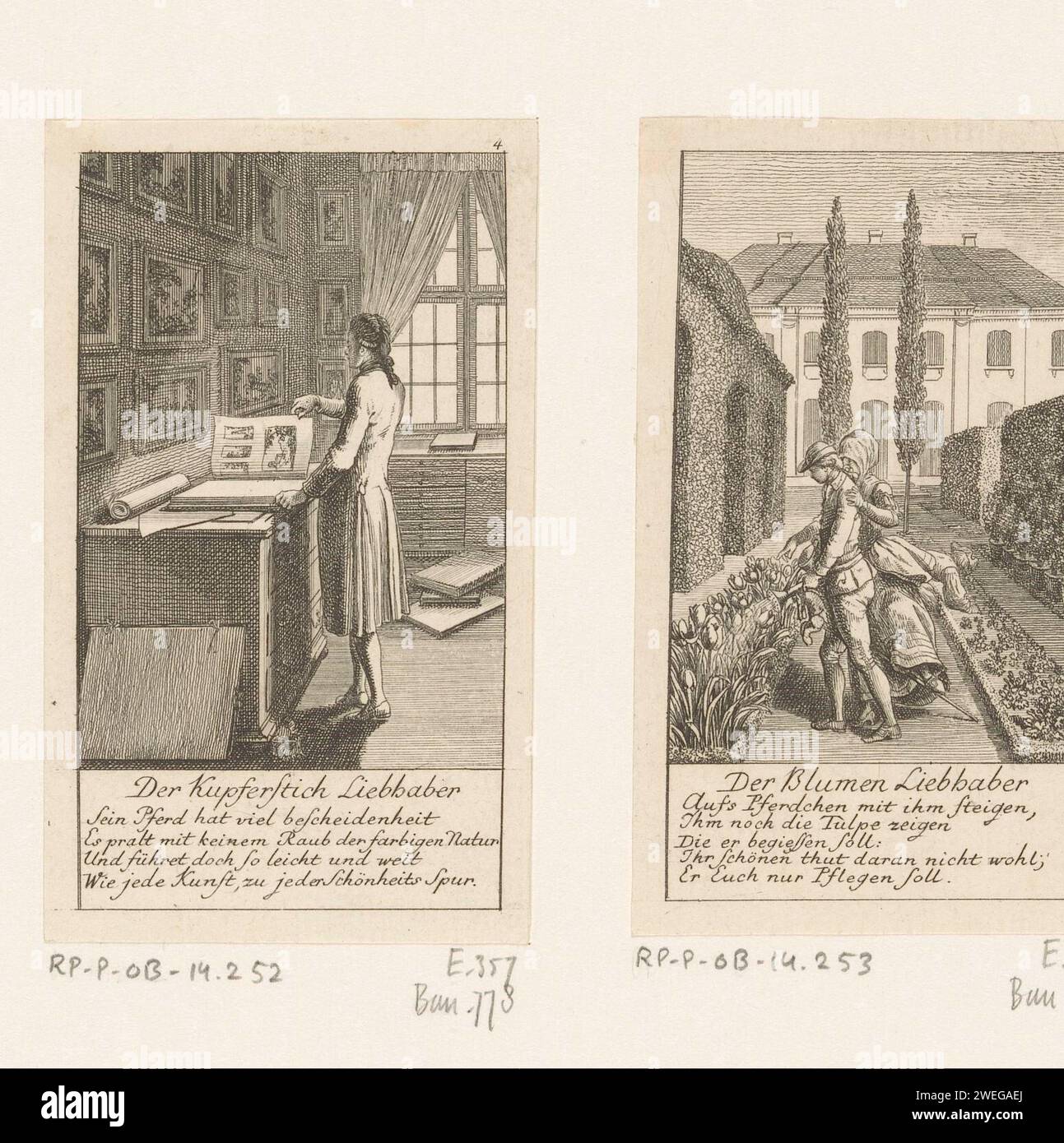 Prentenibliefhebber, Daniel Nikolaus Chodowiecki, 1780 print Numbered ...