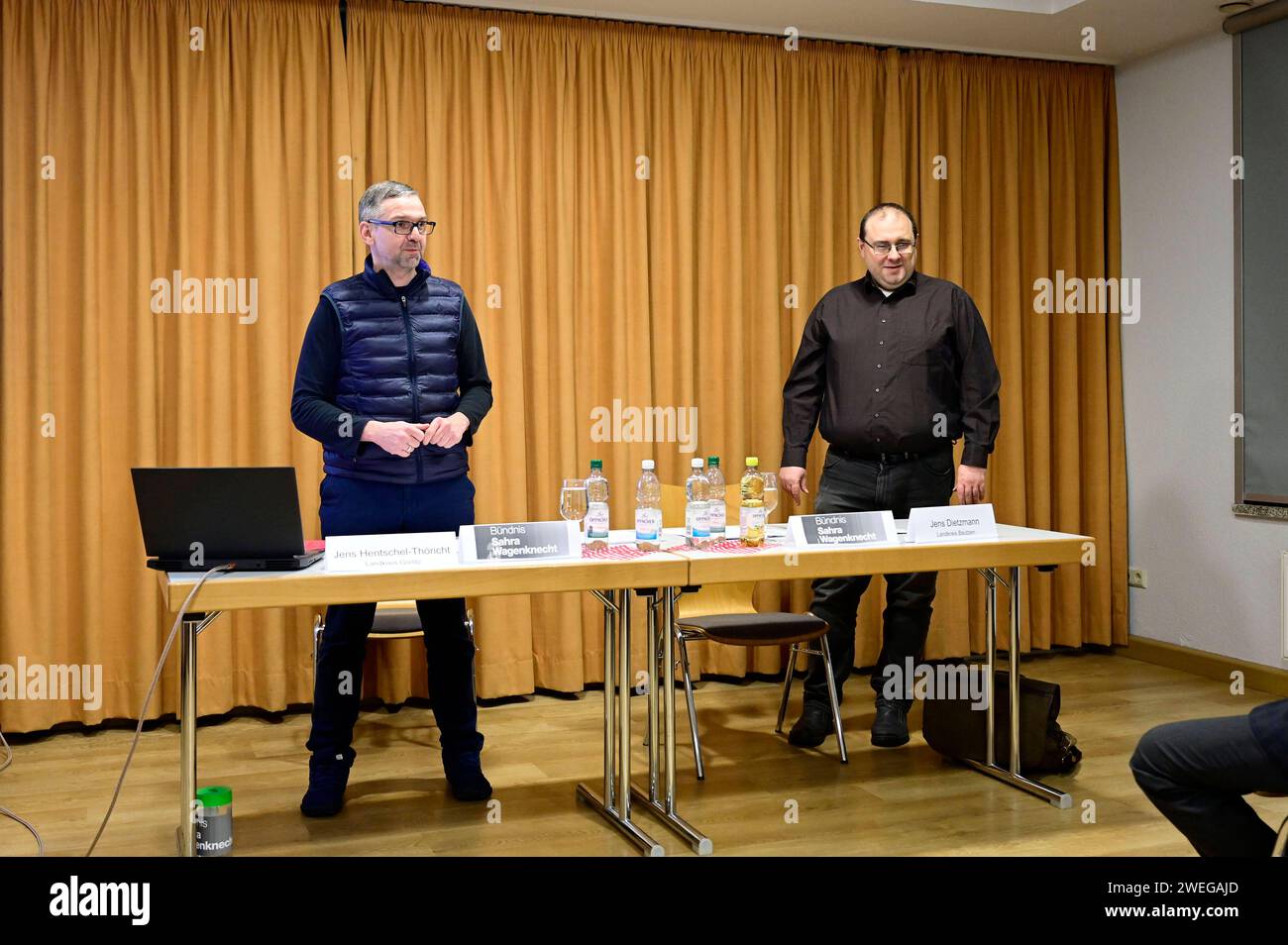 Jens Hentschel-Thöricht und Jens Dietzmann beim ersten Treffen der neu ...