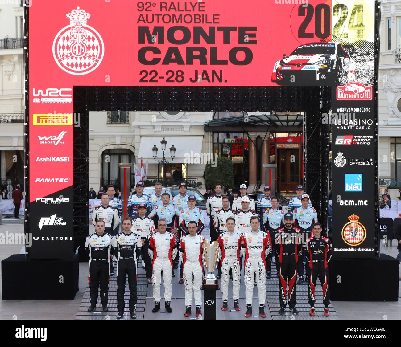 Rallye monte carlo 2024 rally wrc hi-res stock photography and images ...