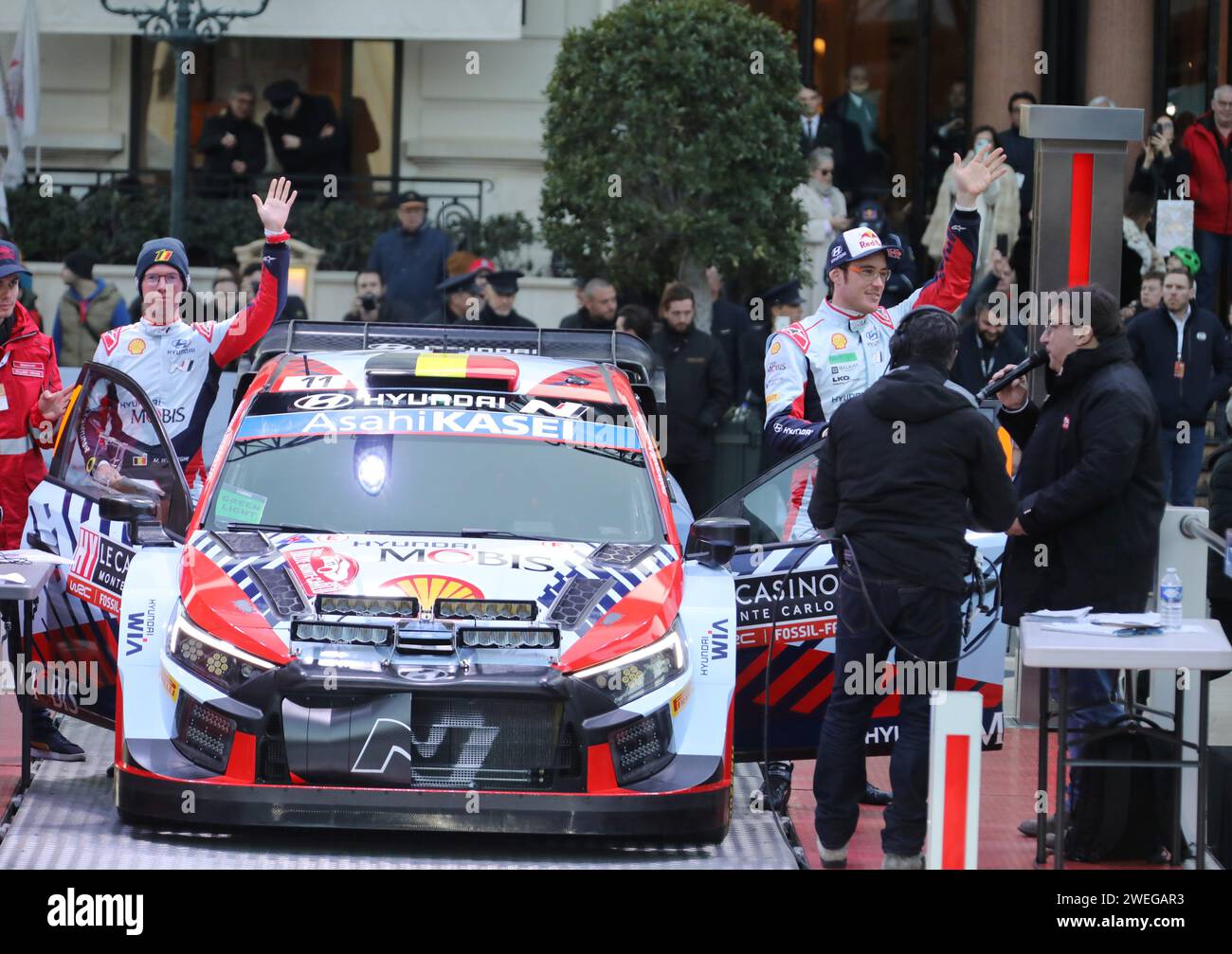 Rallye monte carlo 2024 wrc rallye hi-res stock photography and images ...