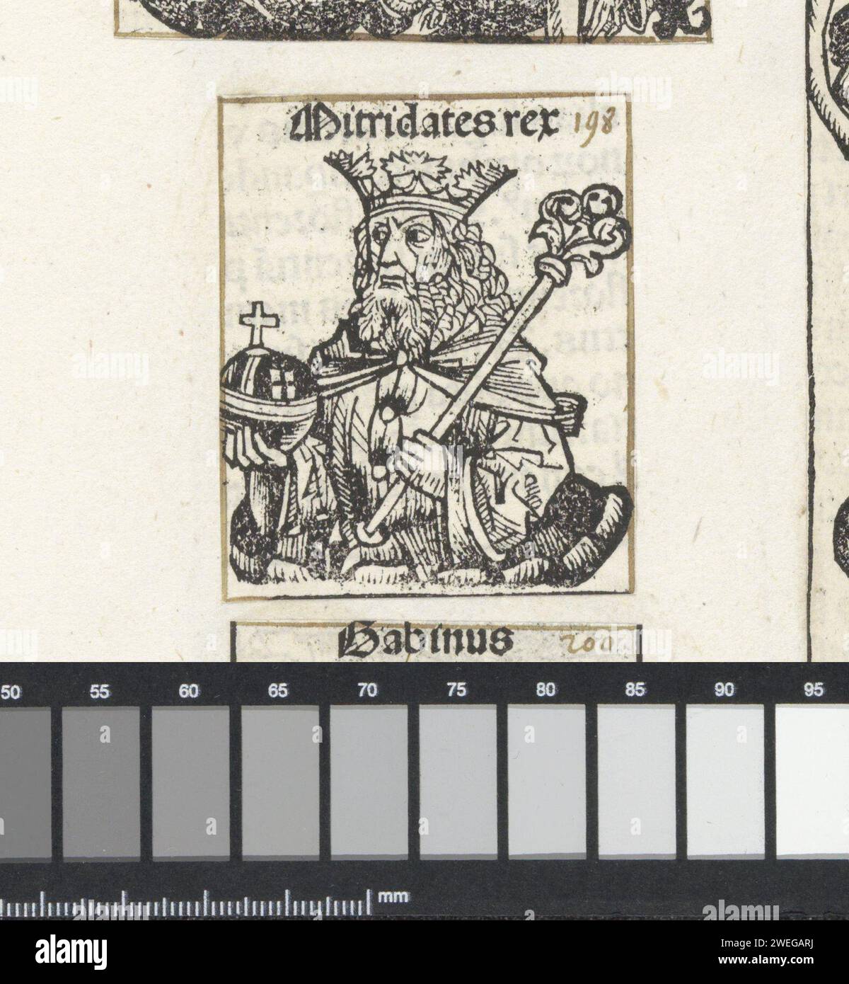 Mithridates van Pontus, Michel Wolgemut (workshop of), 1493 print A ...