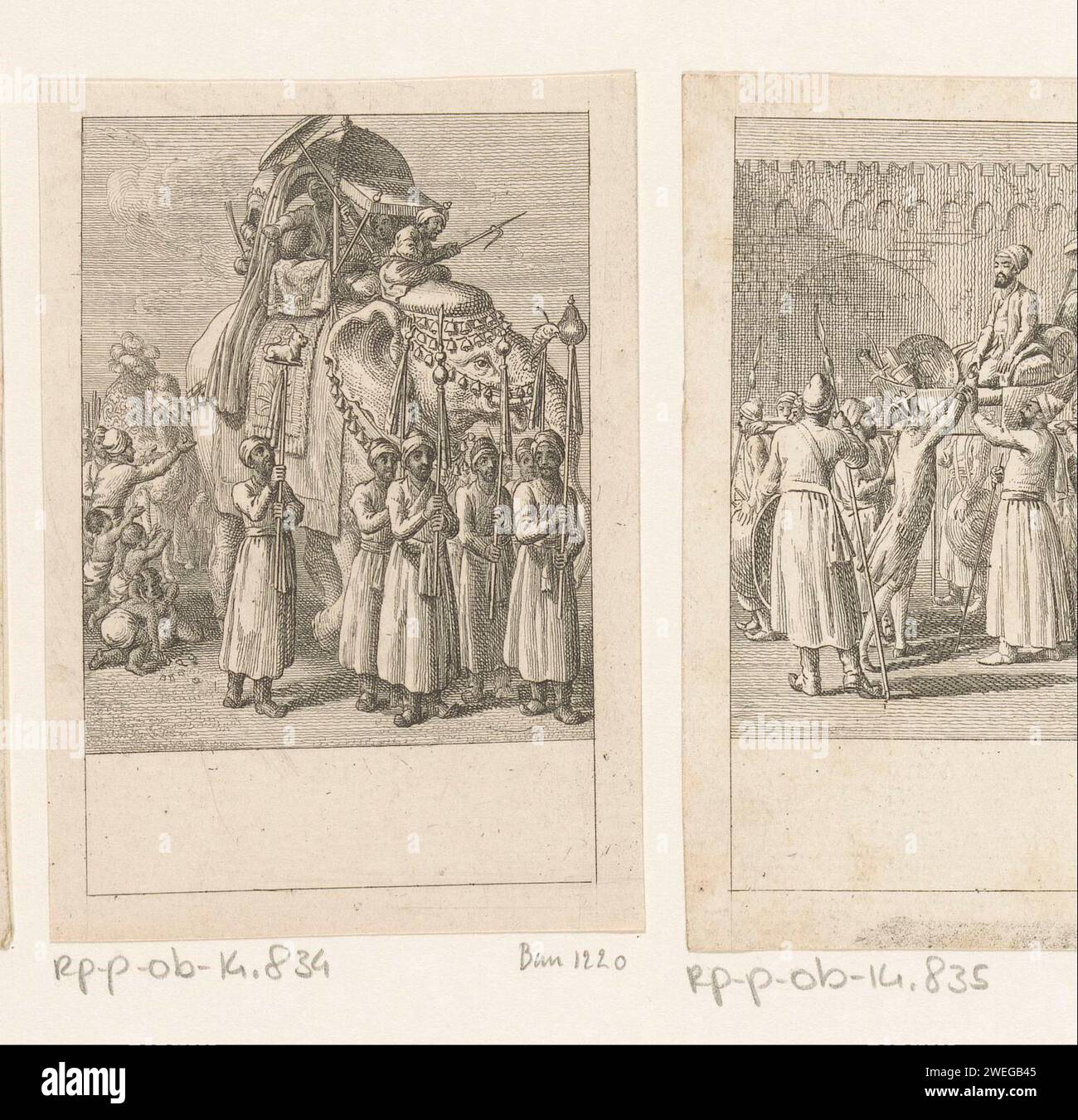 Indian Olifant, Daniel Nikolaus Chodowiecki, 1786 print paper etching ...