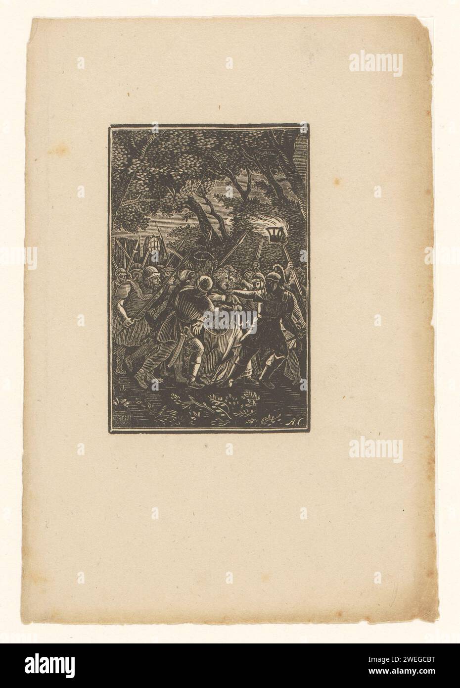 Collection of Christ, monogrammist AC (Houtgraveur), 1850 - 1900 print ...