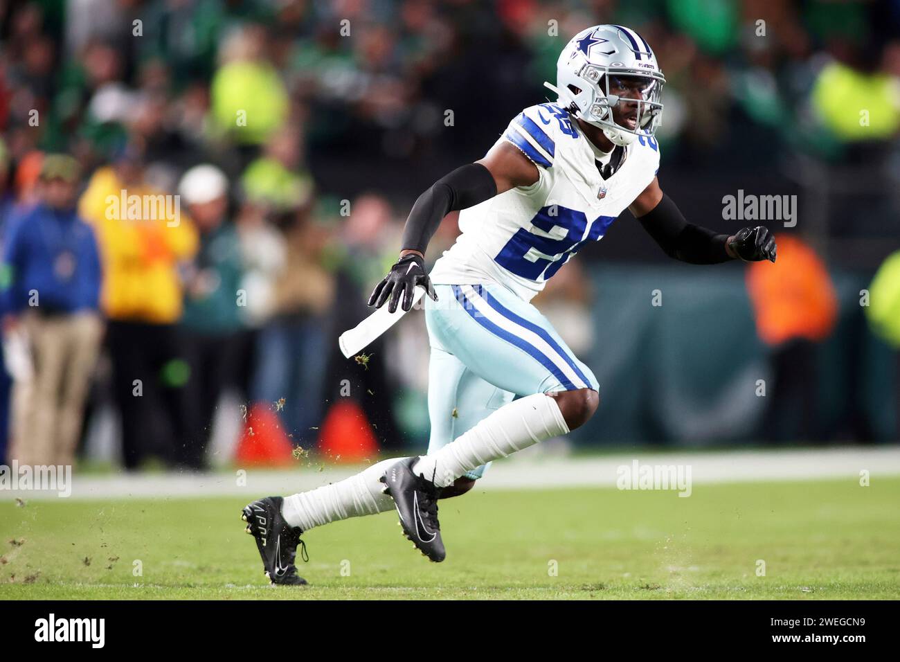 FILE - Dallas Cowboys cornerback DaRon Bland (26) runs during an NFL ...