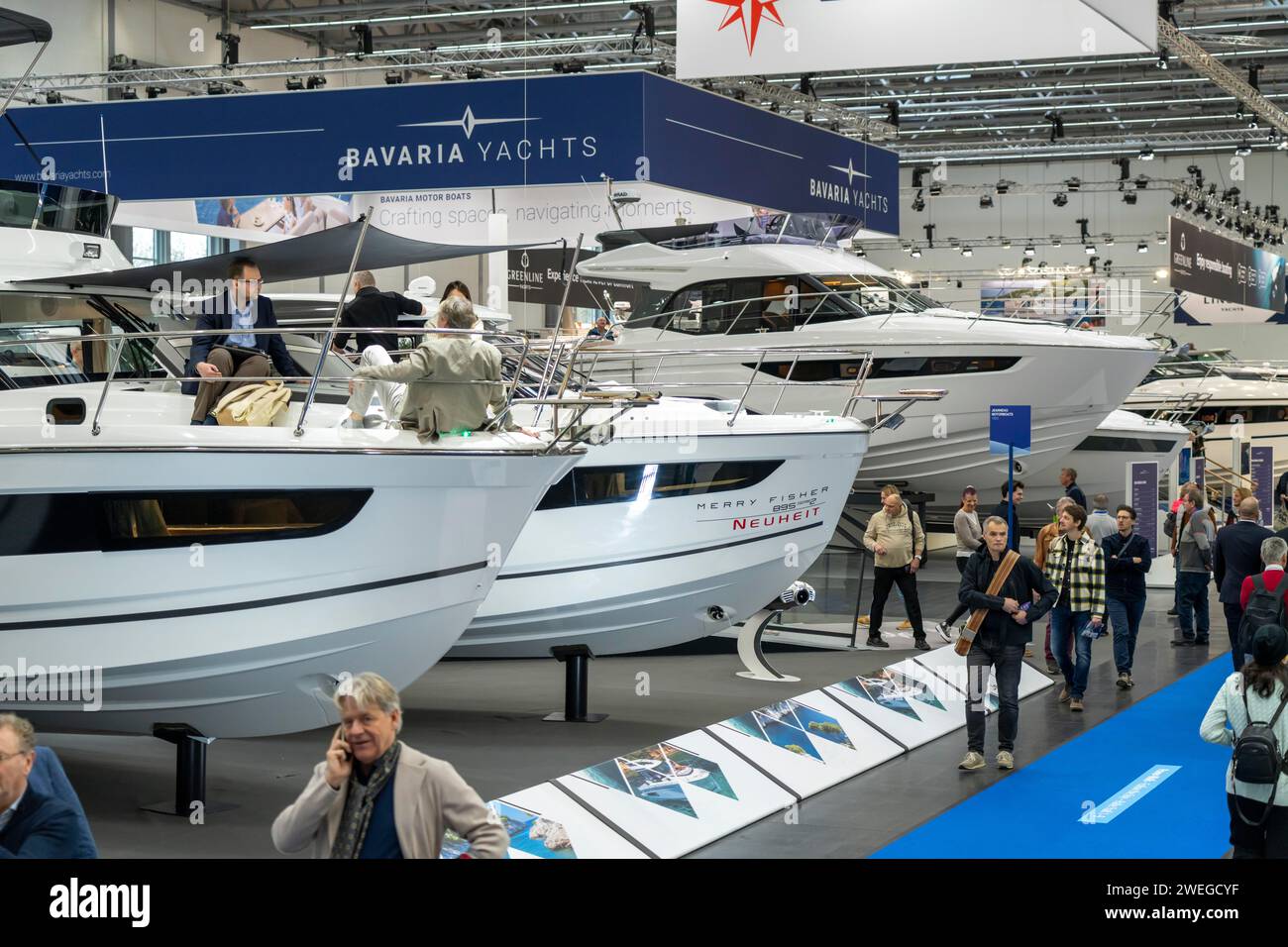 Motorboats at BOOT 2024, the world's largest yacht and water sports ...