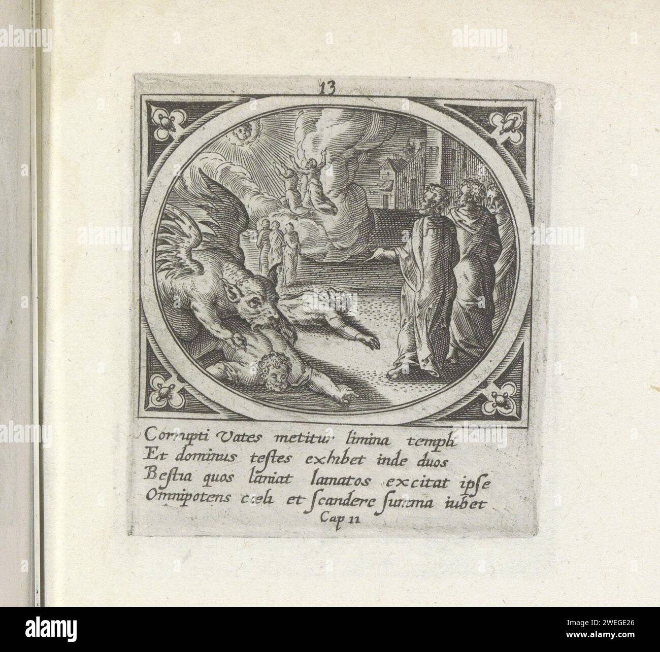 Two witnesses, 1585 print The two witnesses prophesy and are killed by ...