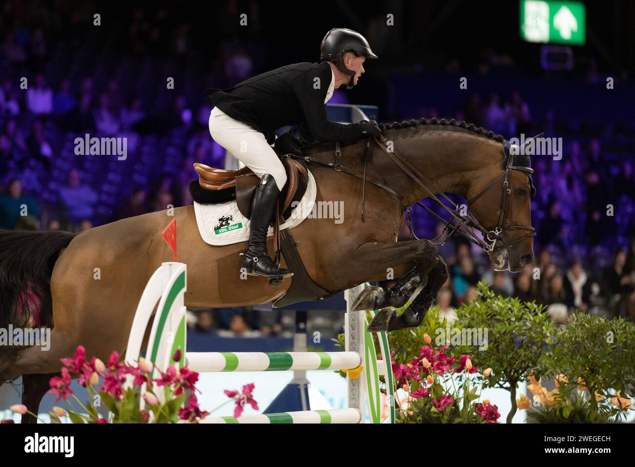 Amsterdam, Netherlands - January 25, 2024. Hessel Hoekstra of the ...