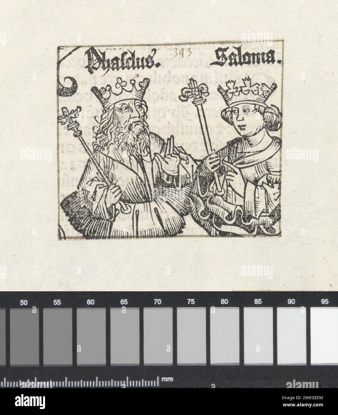 Phasaël I in Salome, Michel Wolgemut (Workshop of), 1493 print Two ...