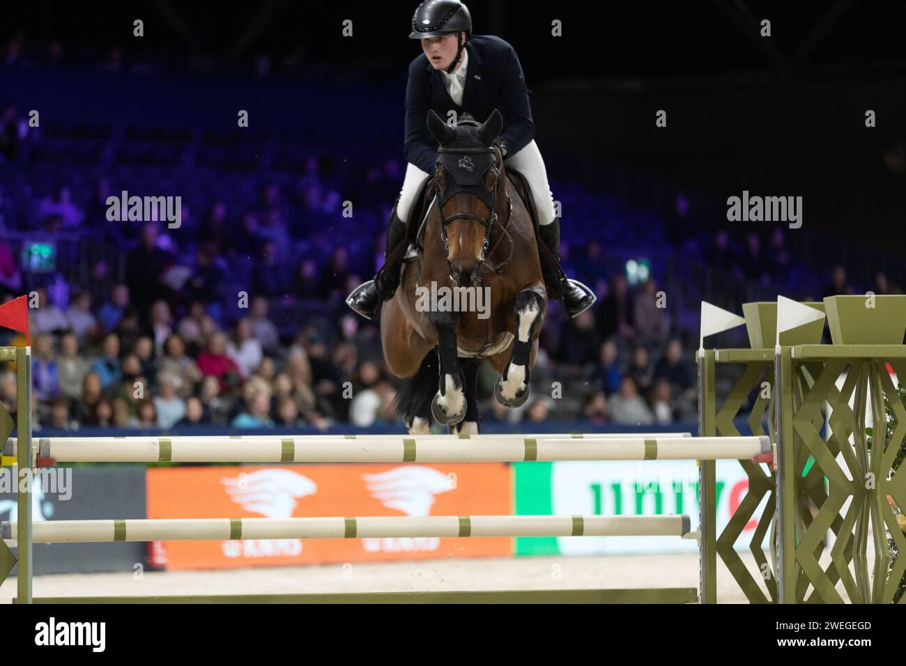 Amsterdam, Netherlands - January 25, 2024. Mart Ijland of the ...