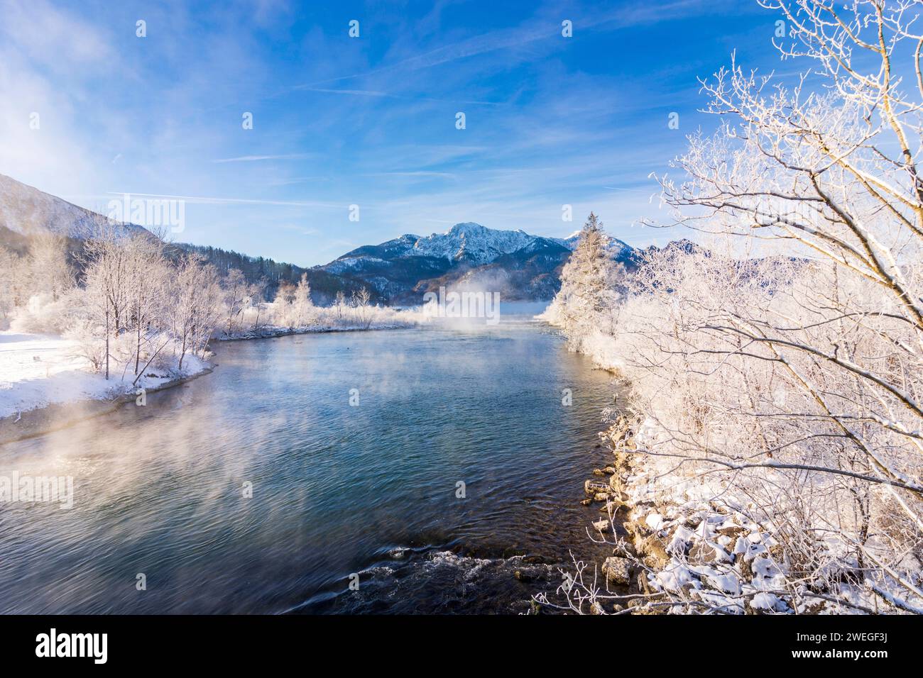 Lake kochelsee river loisach hi-res stock photography and images - Alamy