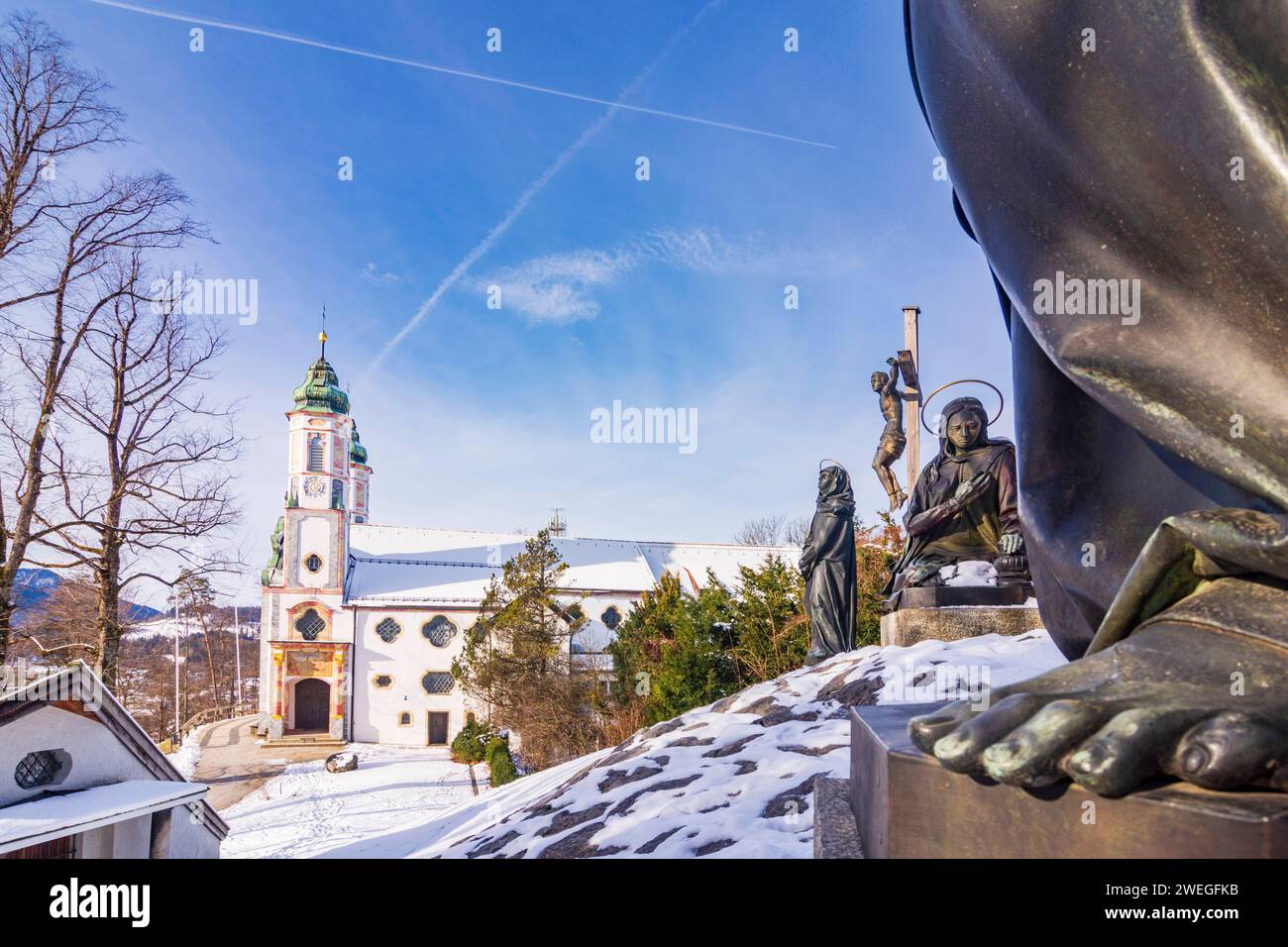 Holy Cross Church on Calvary Stock Photo - Alamy