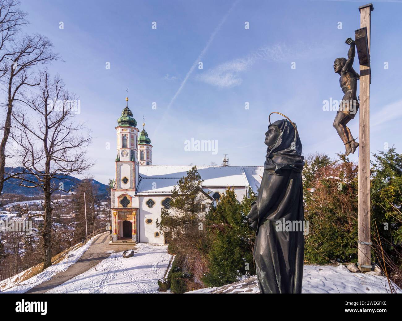 Holy Cross Church on Calvary Stock Photo - Alamy