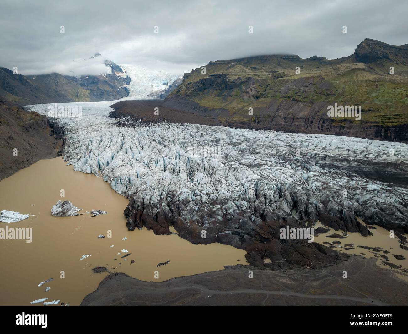 Ice layers aerial hi-res stock photography and images - Alamy