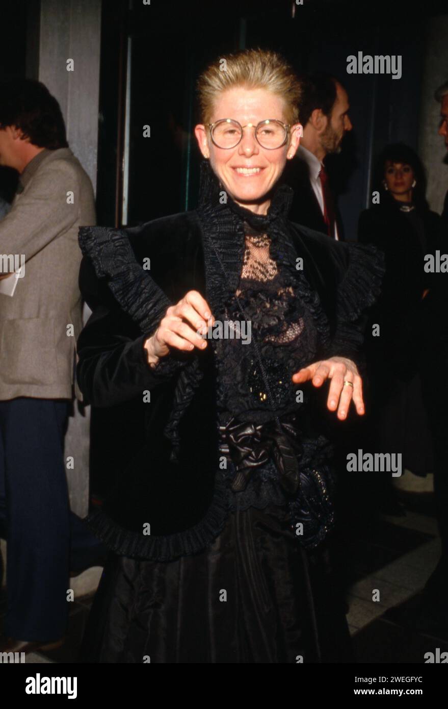 Kim Darby at the American Film Institute Party on March 11, 1987 at Kat ...