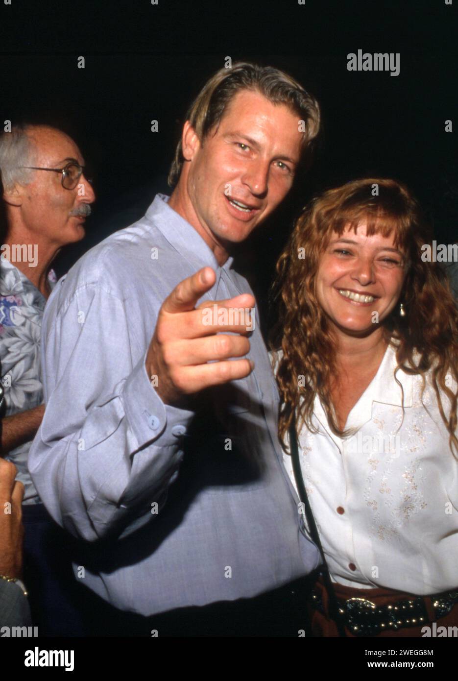 Brett Cullen and Michele Little Circa 1980's Credit: Ralph Dominguez ...