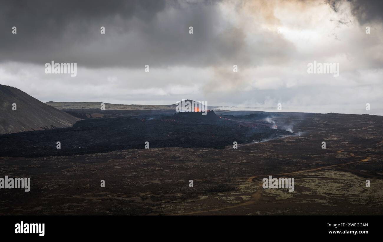 Black smoke rising in environment hi-res stock photography and images ...