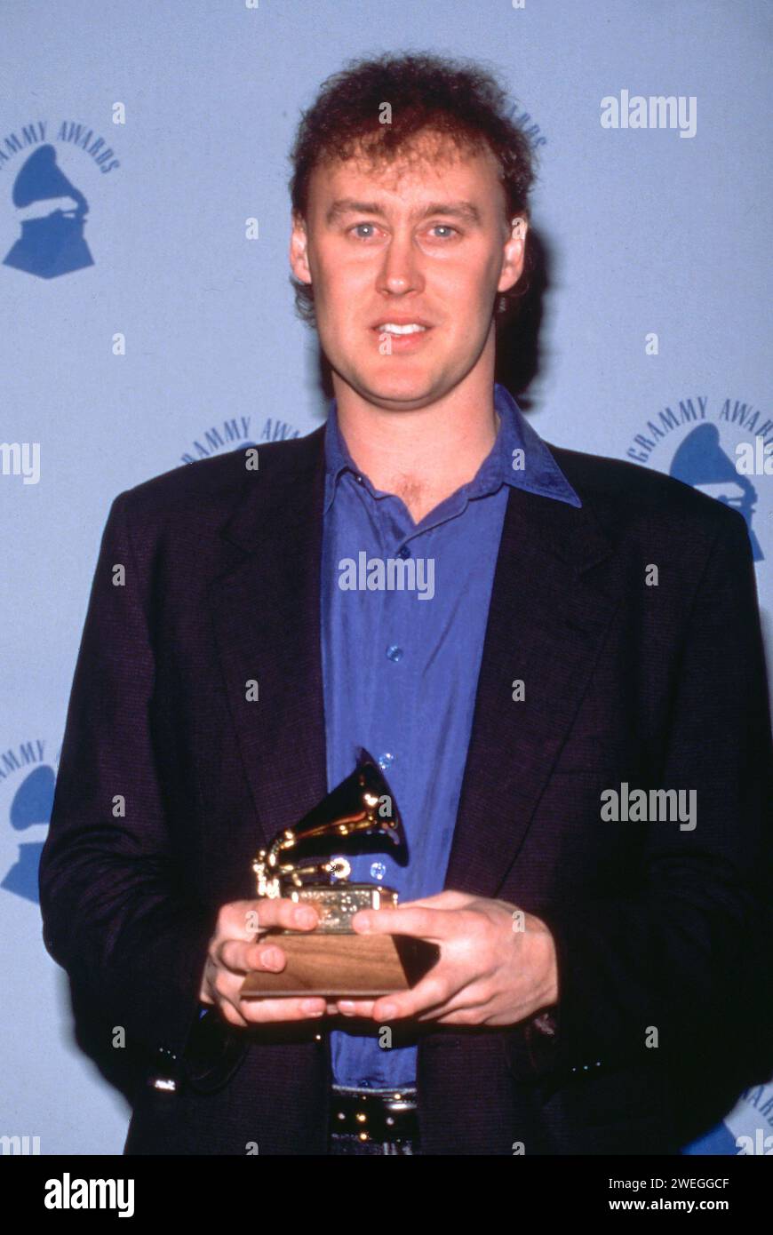 Bruce Hornsby at the 32nd Annual Grammy Awards on February 21, 1990 at ...