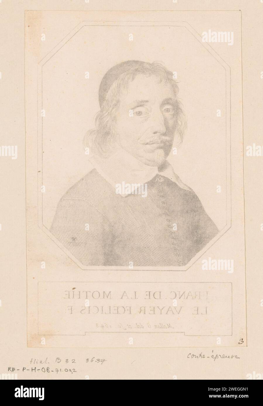 Mothe le vayer francois de la hi-res stock photography and images - Alamy