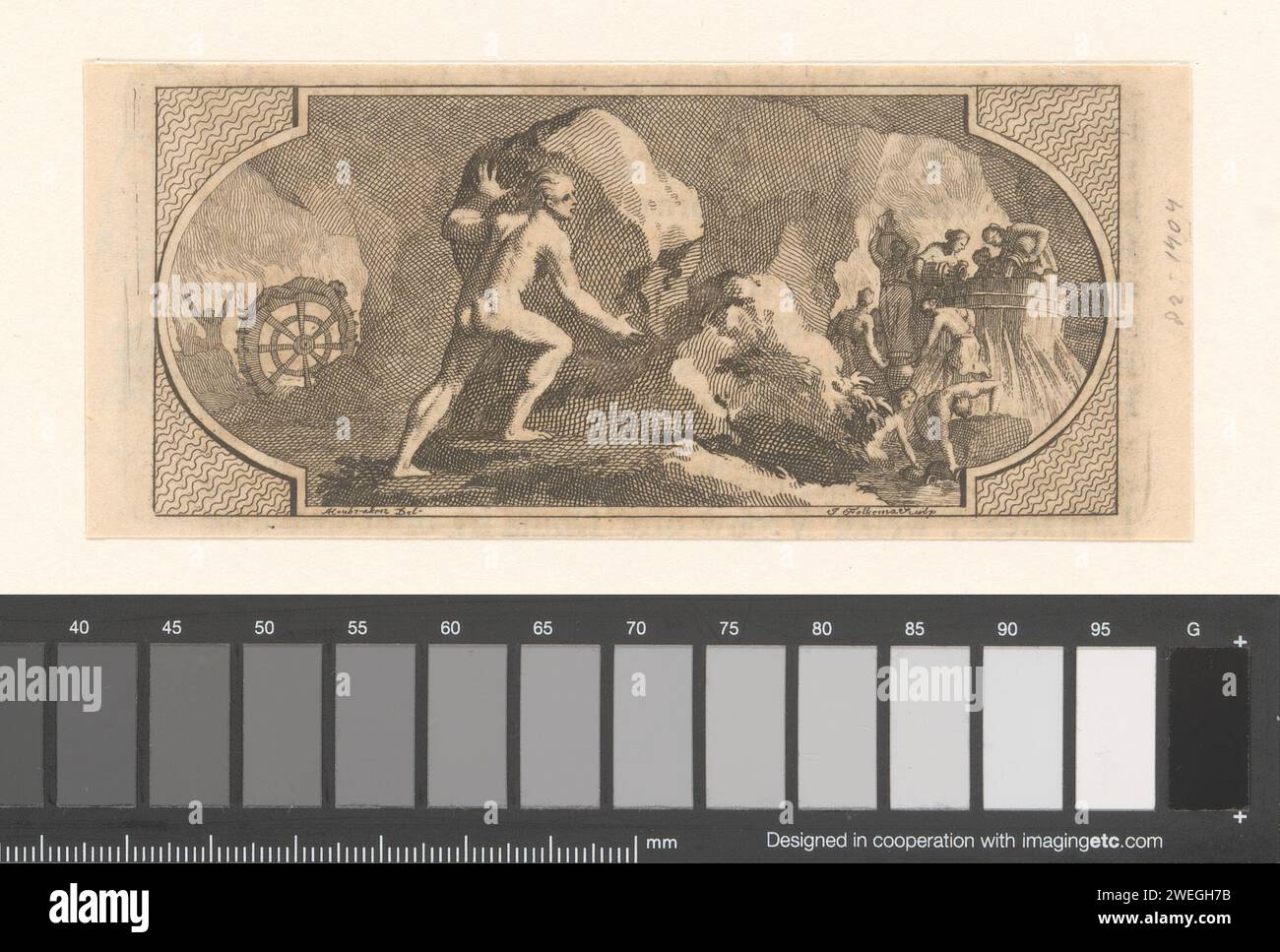 Sisyphus pushing boulder hi-res stock photography and images - Alamy