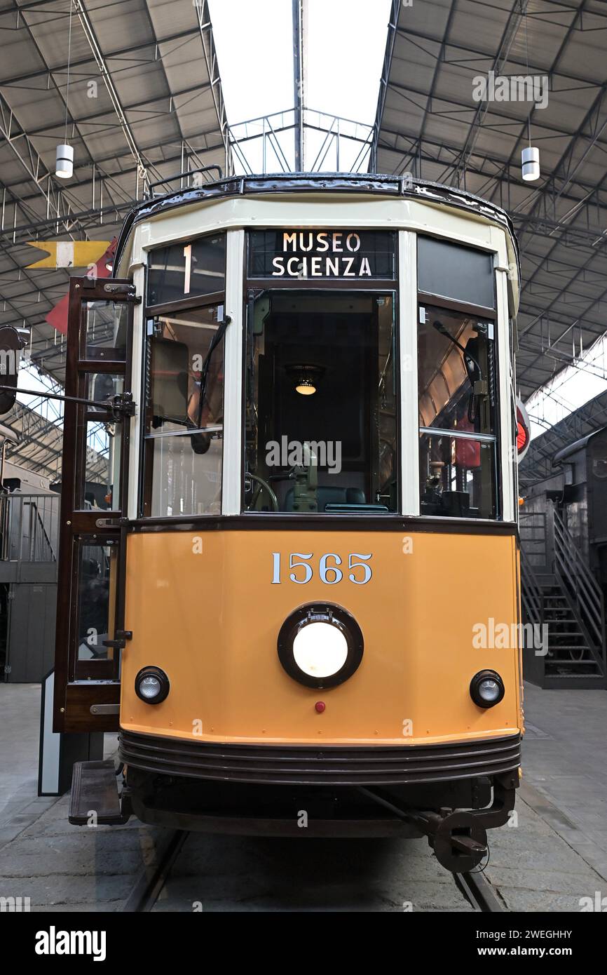 Milan, Italy National Science and Technology Museum presentation of the ...