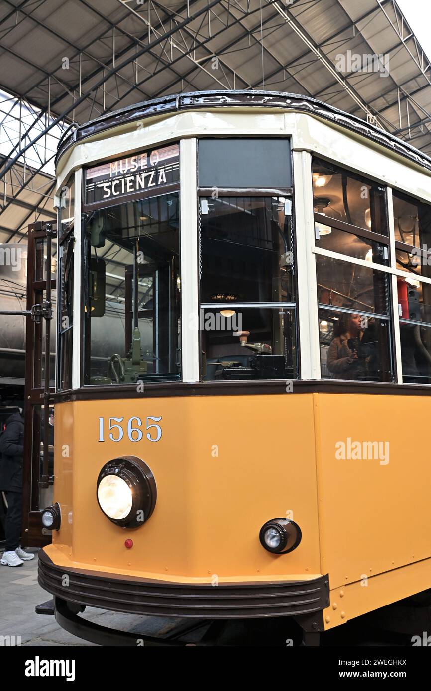 Milan, Italy National Science and Technology Museum presentation of the ...