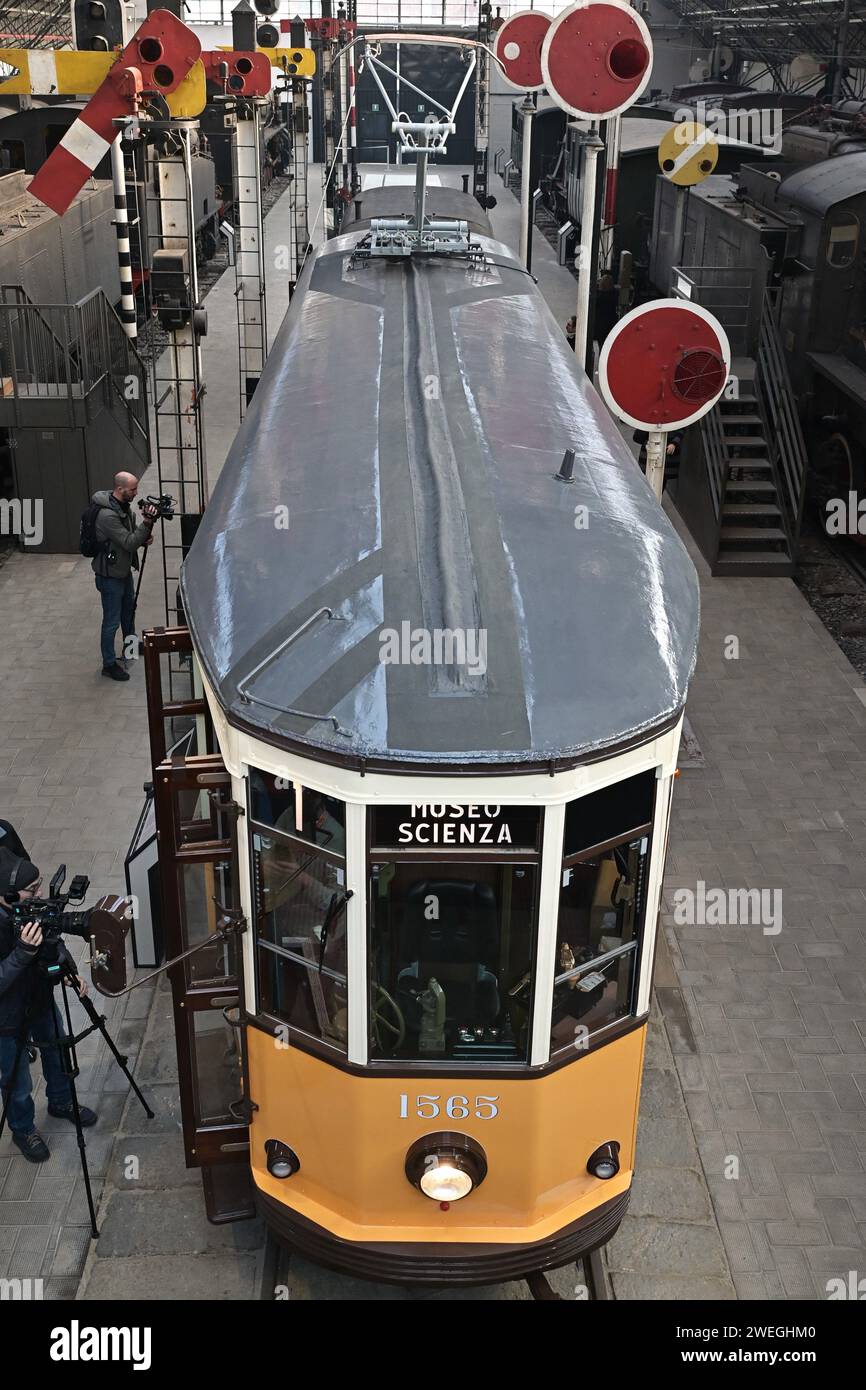 Milan, Italy National Science and Technology Museum presentation of the ...