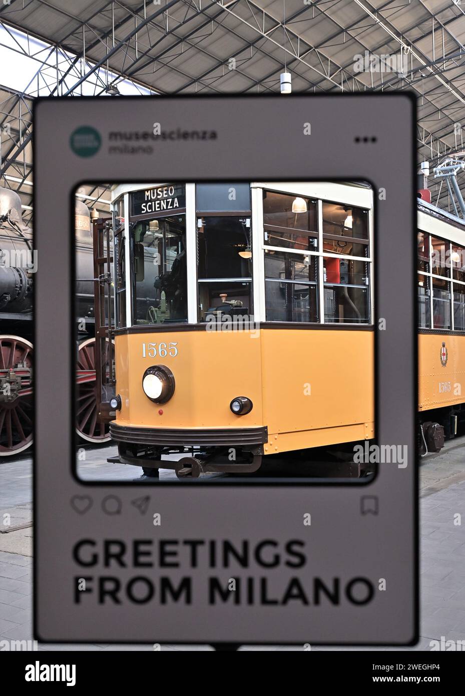 Milan, Italy National Science and Technology Museum presentation of the ...