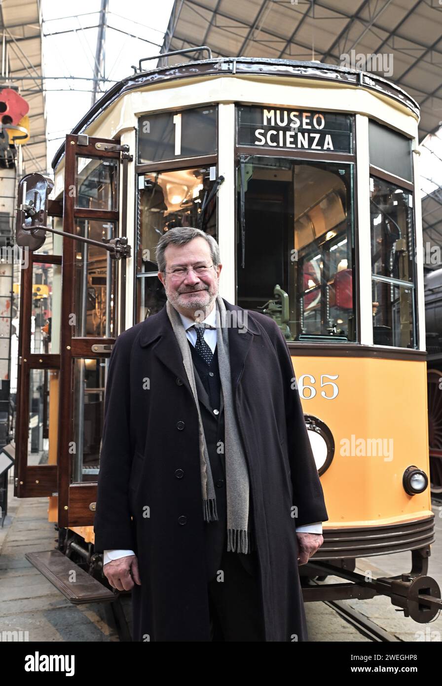 Milan, Italy National Science and Technology Museum presentation of the ...