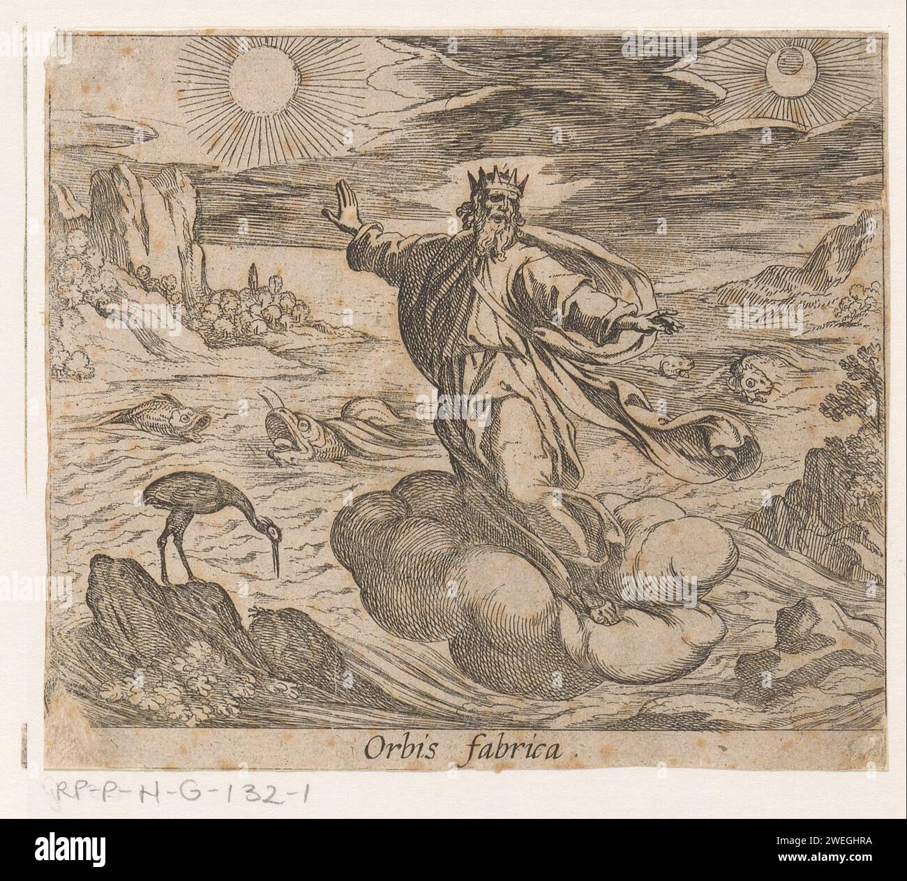 Medea destroys family and house of Jason, Antonio Tempesta, 1606 - 1638 ...