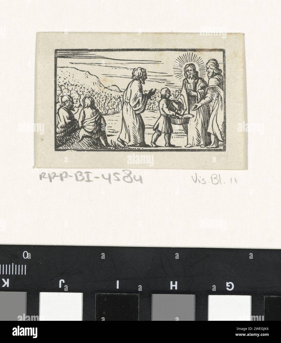 Multiplication of the loaves and the fish, Dirck De Bray, 1635 - 1694 ...