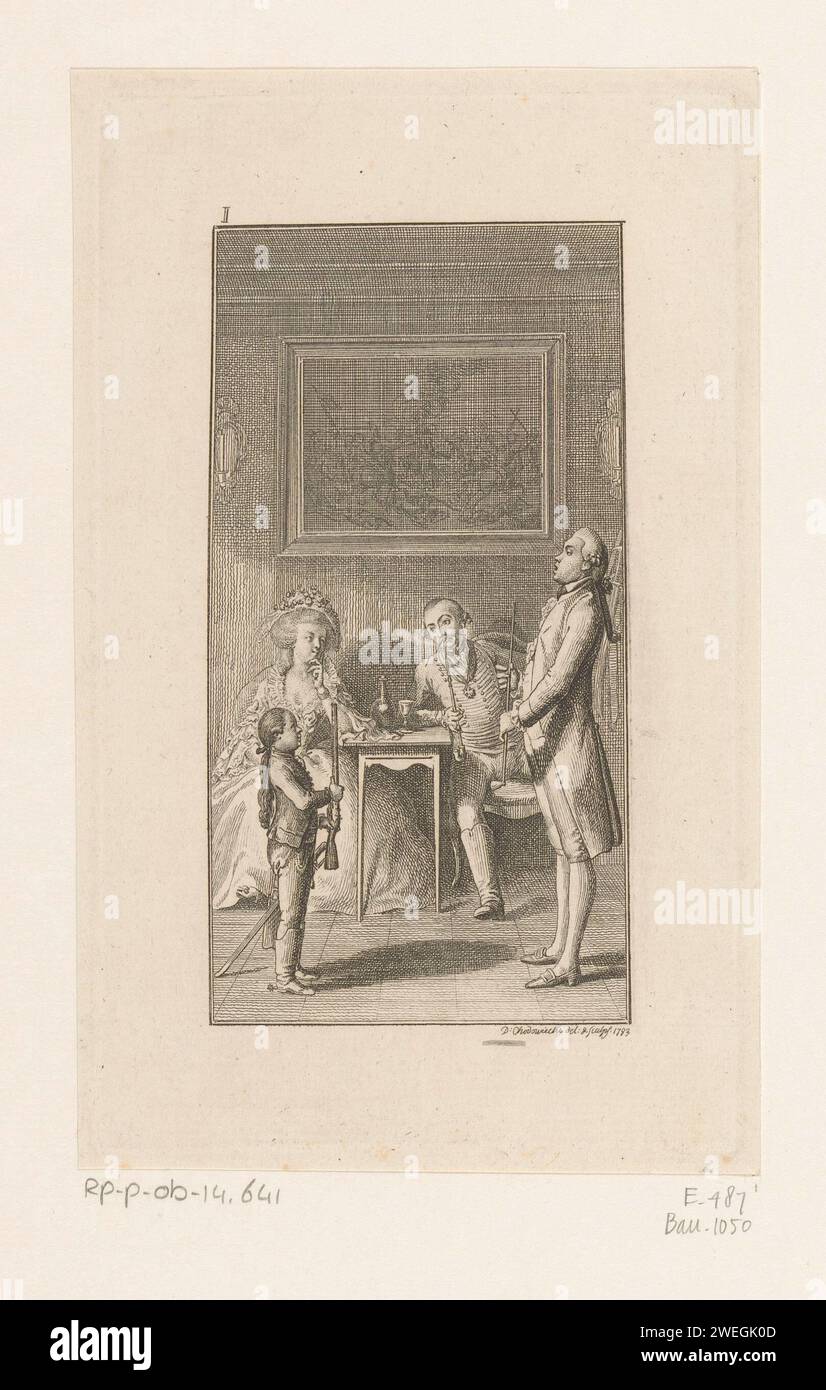 Siegfried von Lindenberg receives lessons from his servant about ...