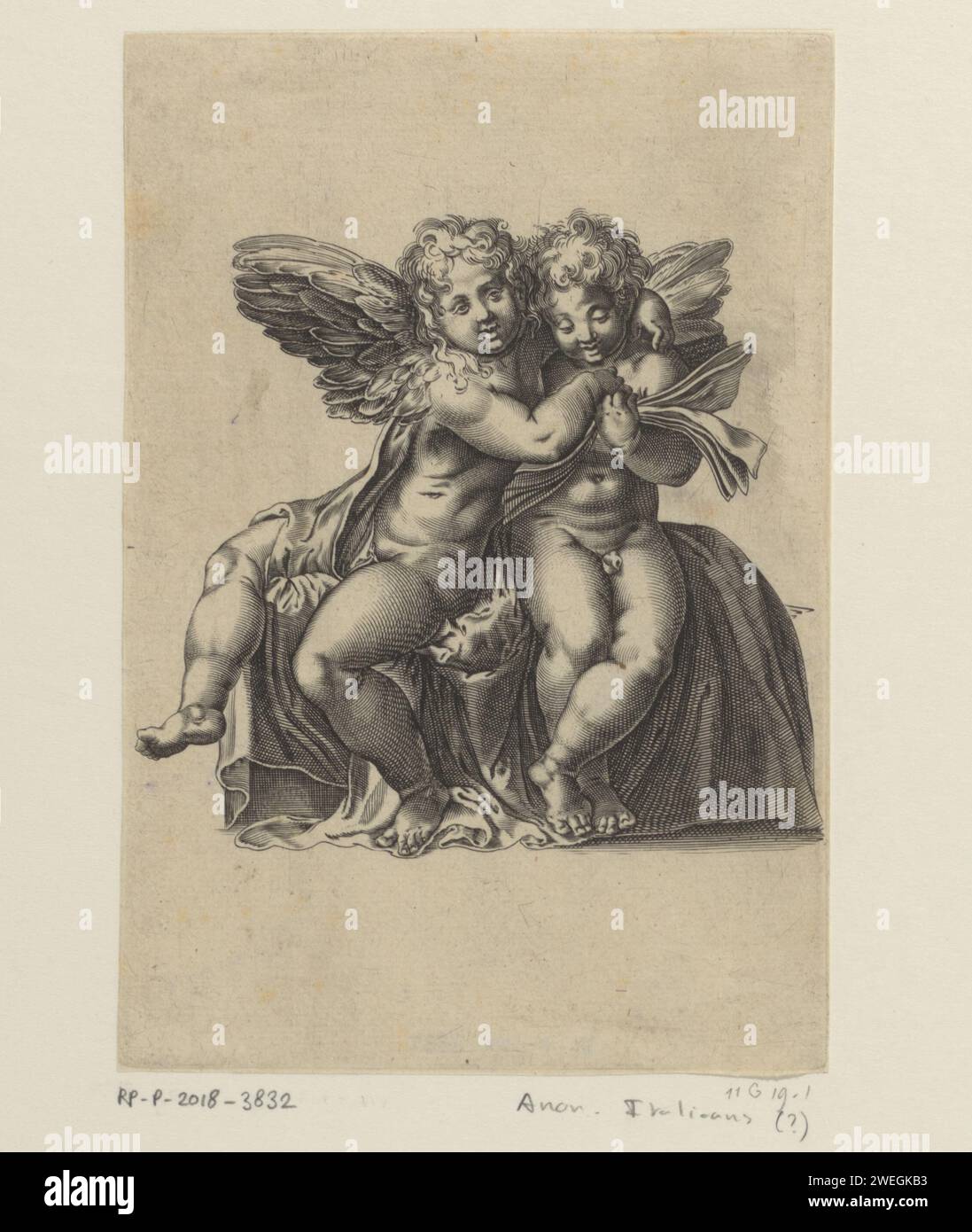 Two singing, hugs, Anonymous, After Cherubino Alberti, After Polidoro ...