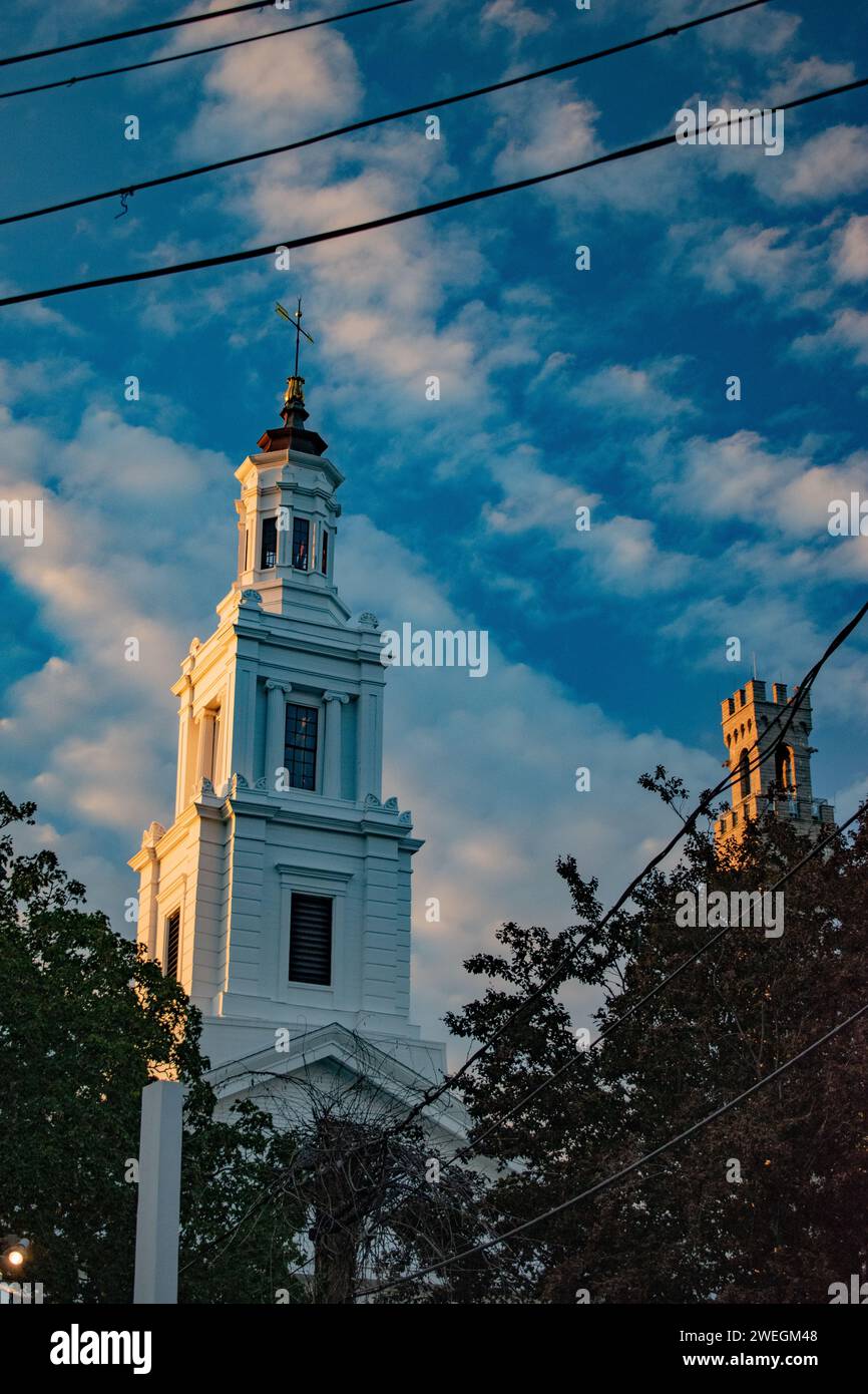 Historical buildings - Provincetown, Cape Cod Stock Photo - Alamy