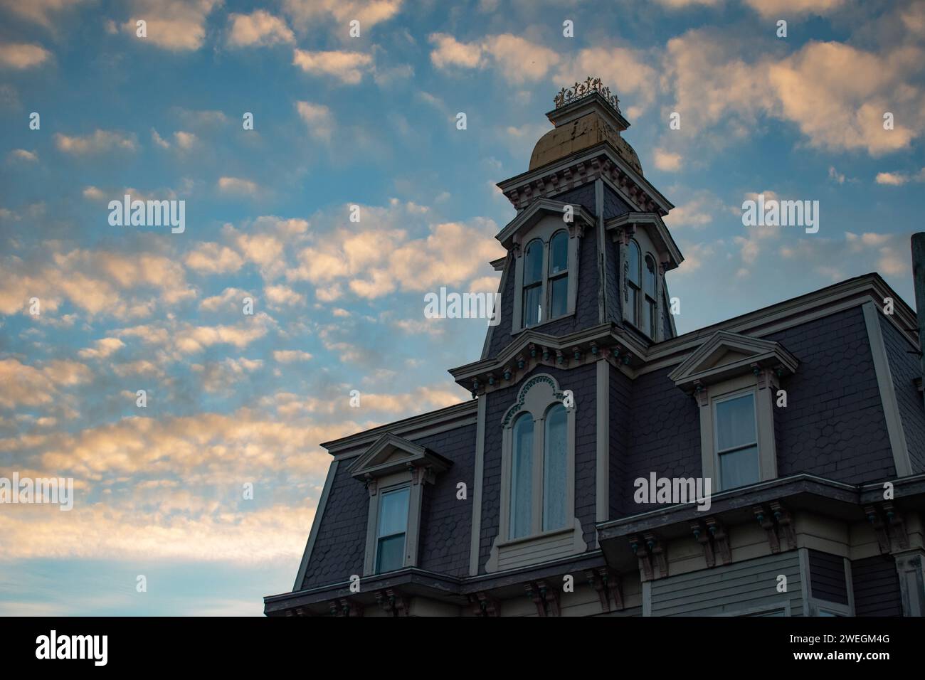 Historical buildings - Provincetown, Cape Cod Stock Photo - Alamy