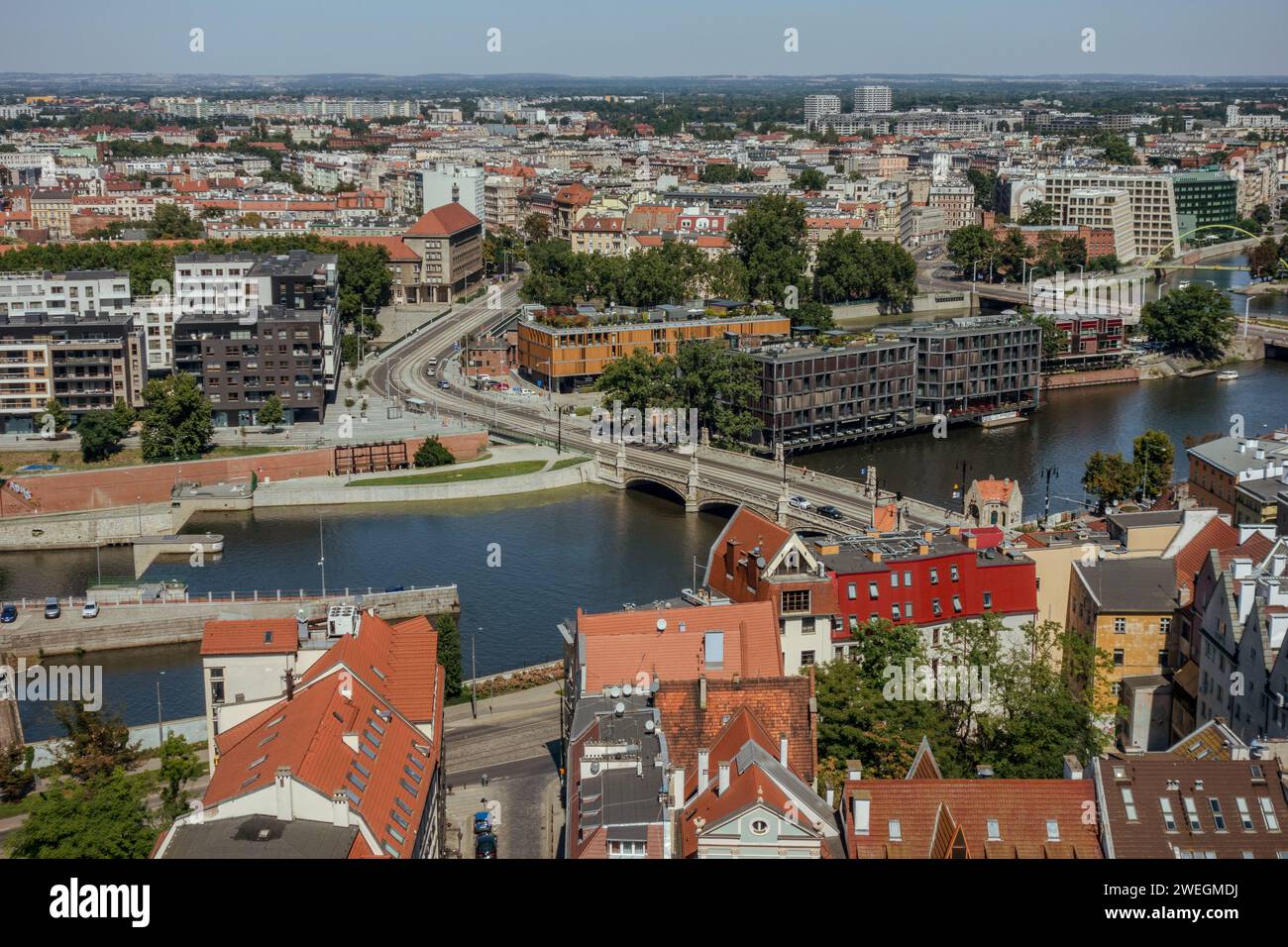 Wroclaw drone hi-res stock photography and images - Alamy