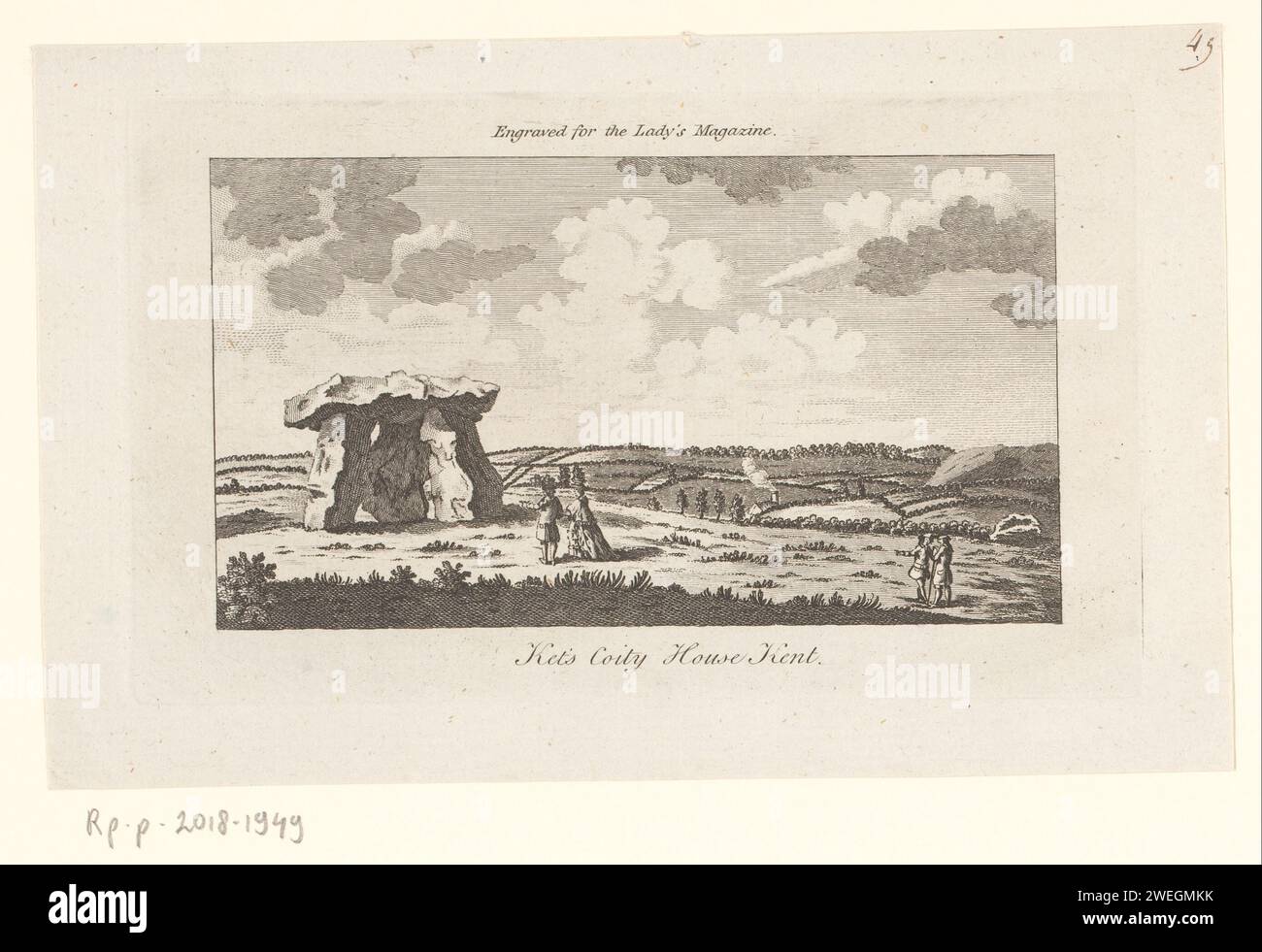 Kits coty house megalithic monument hi-res stock photography and images ...