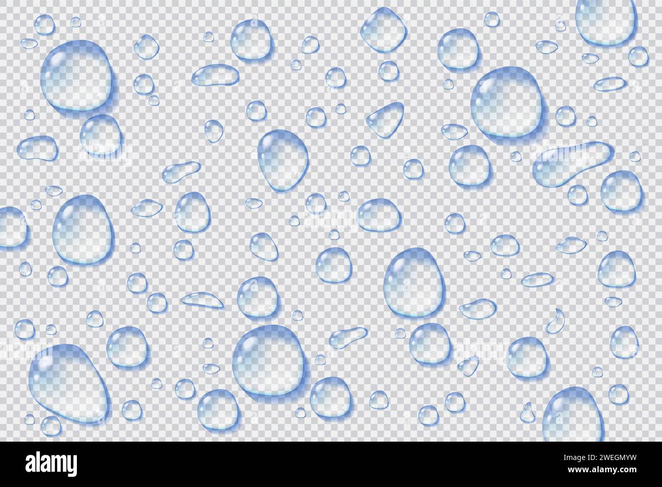 Transparent drops background. Condensate glass in macro texture Stock ...