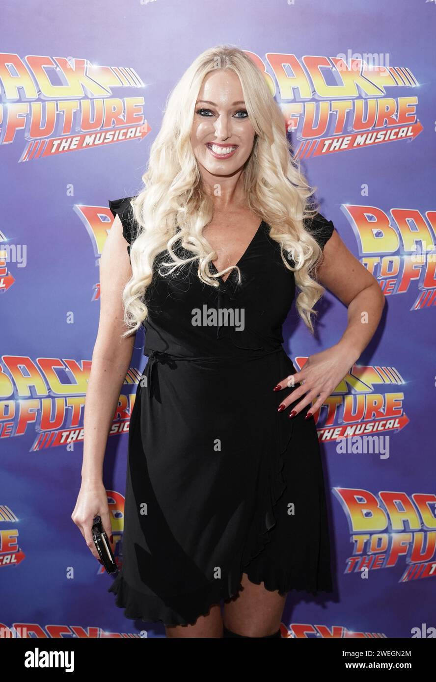 Hayley Farmer arrives for the 1000th West End performance of Back to ...