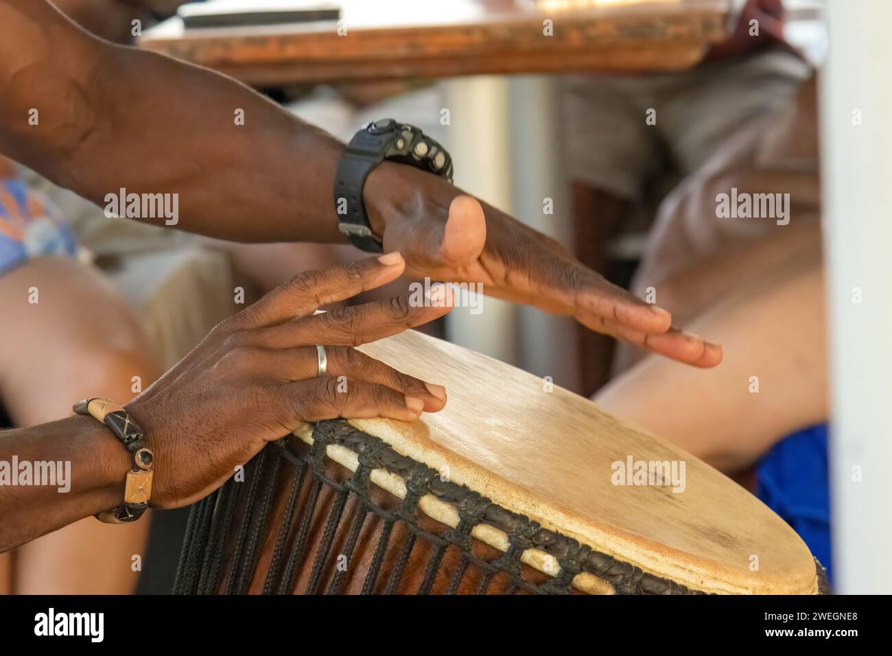 African instrument hi-res stock photography and images - Alamy