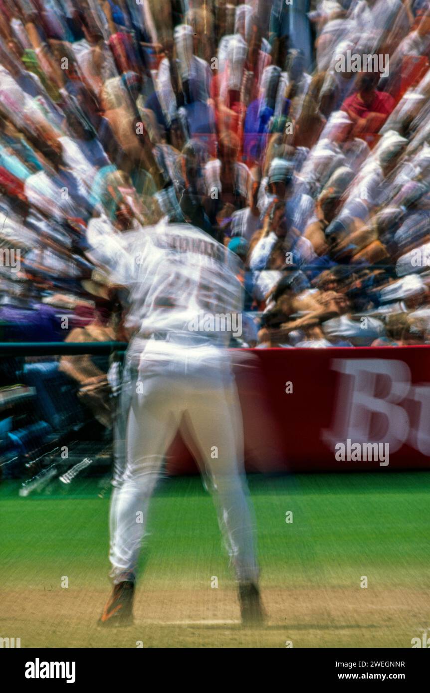 Barry Bonds at bat, San Francisco, California Stock Photo - Alamy