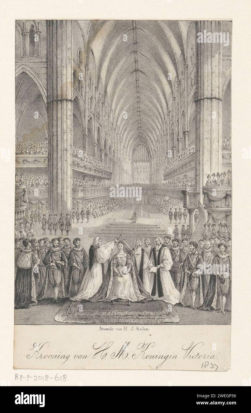 Kroooning van H. M. Koning's Victoria, Anonymous, Hilmar Johannes ...