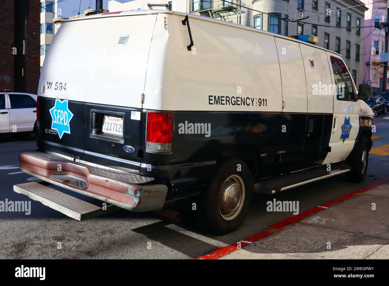 Sfpd police car hi-res stock photography and images - Alamy