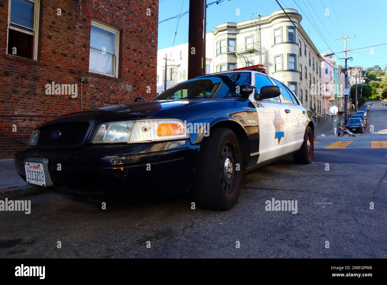 Sfpd police car hi-res stock photography and images - Alamy
