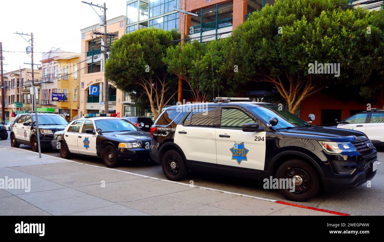 Sfpd police car hi-res stock photography and images - Alamy