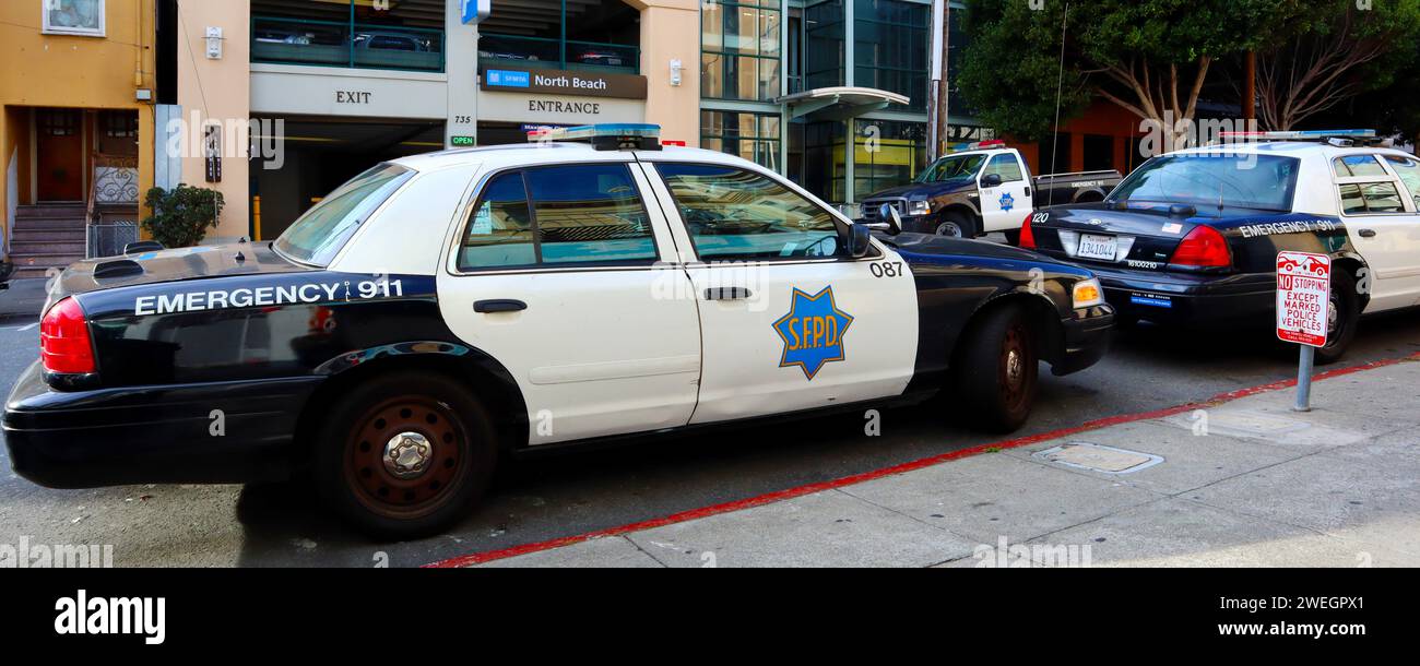 San Francisco, California: SFPD San Francisco Police Department Cars ...